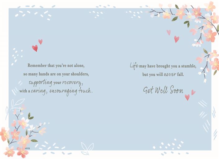 Get well card – Cards Through The Post.com