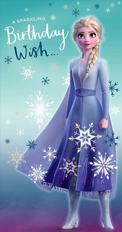 Disney Frozen birthday card – Cards Through The Post.com