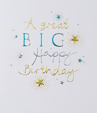 General birthday card - happy birthday – Cards Through The Post.com