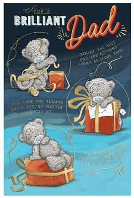 Dad birthday card- tatty teddy – Cards Through The Post.com