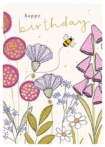 General birthday card for her- needle and thread – Cards Through The ...
